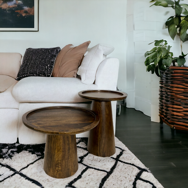 Eclipse Nesting Tables - set of 2 tables – Ministry Of Decor