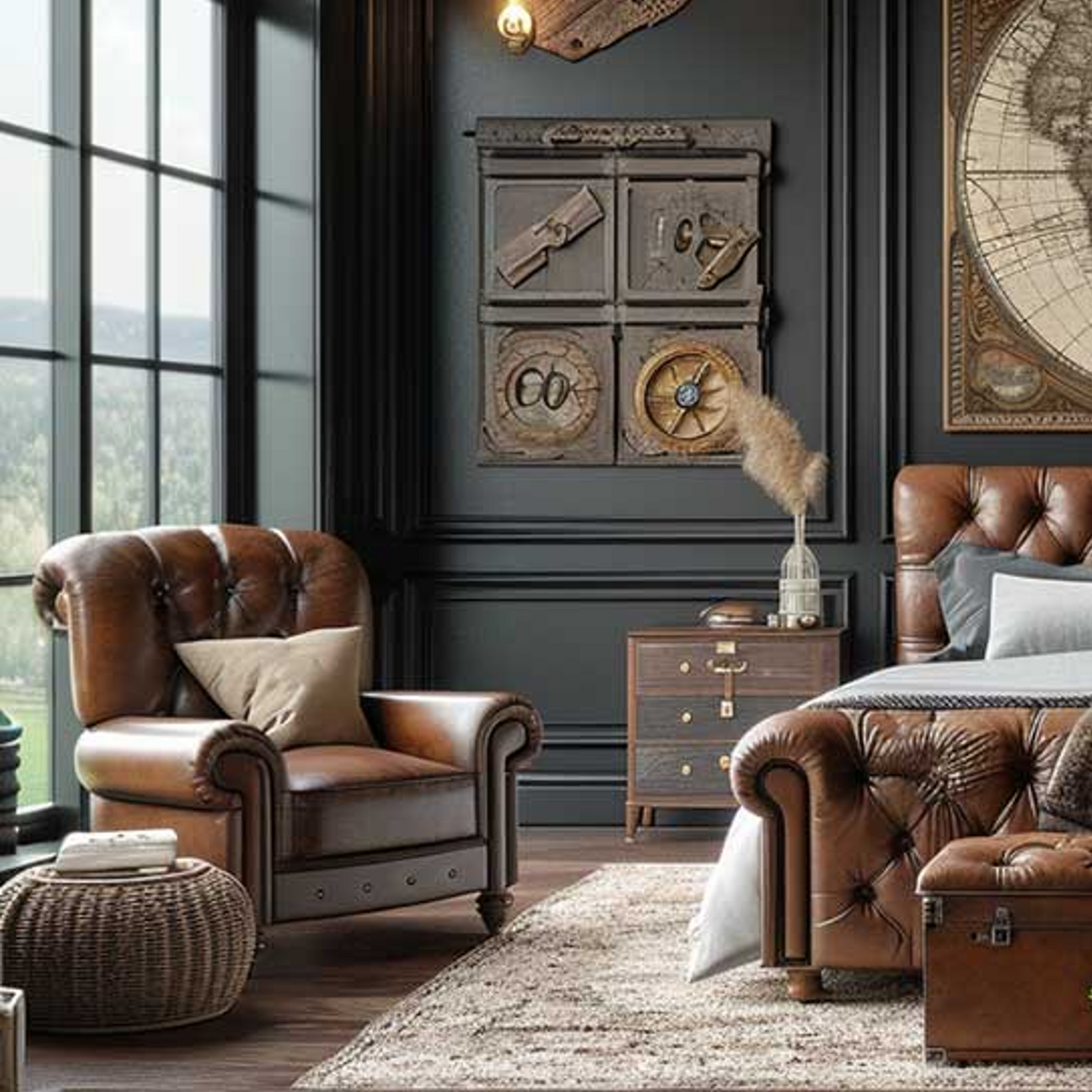 Vintage Monarch Sofa – Ministry of Decor