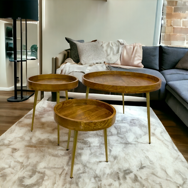 Gilded Grove Nesting Tables – Ministry Of Decor