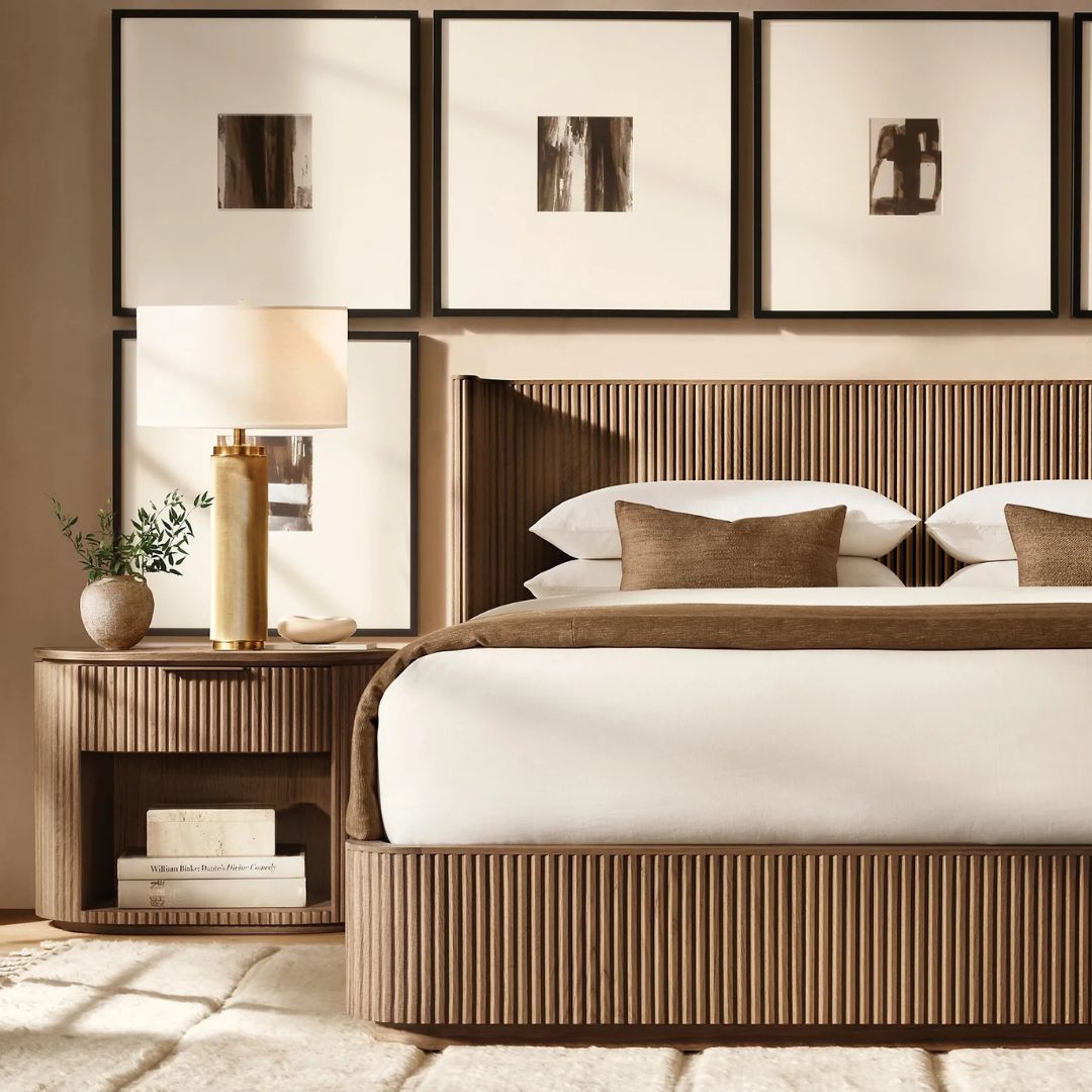 Stria Crest Bed – Ministry Of Decor